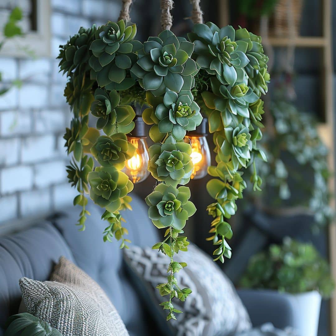 12 Stunning Succulent Chandelier Ideas to Liven Up Your Home