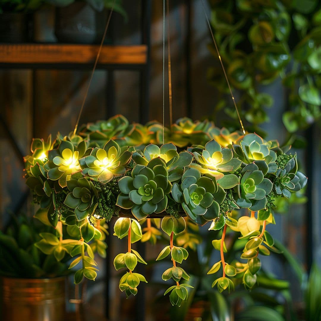 12 Stunning Succulent Chandelier Ideas to Liven Up Your Home