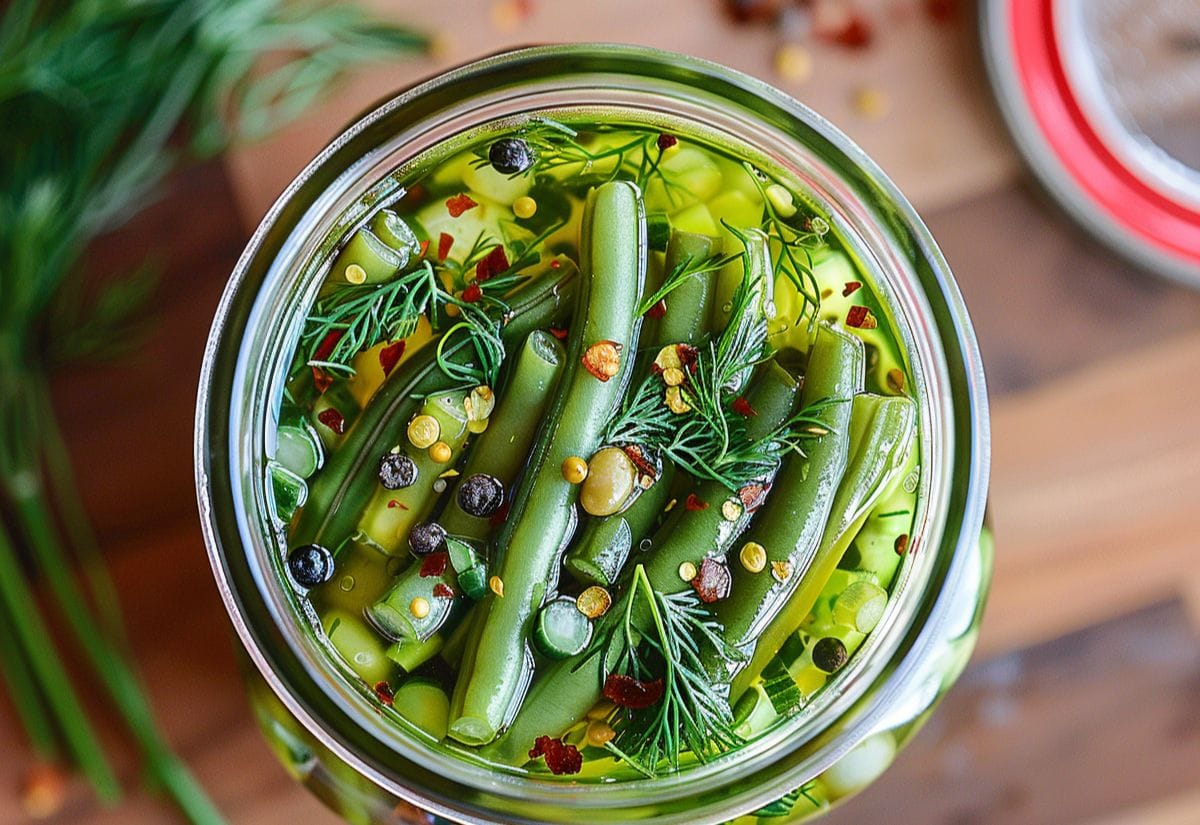 Dilly Beans: Easy & Spicy Refrigerator Pickled Green Beans Recipe