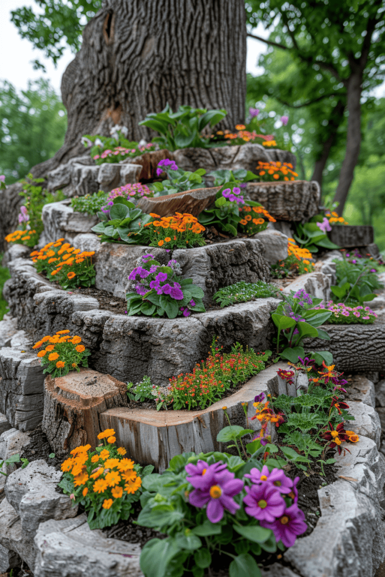 10 Tree-Surrounding Flower Bed Designs to Elevate Your Yard’s Trees