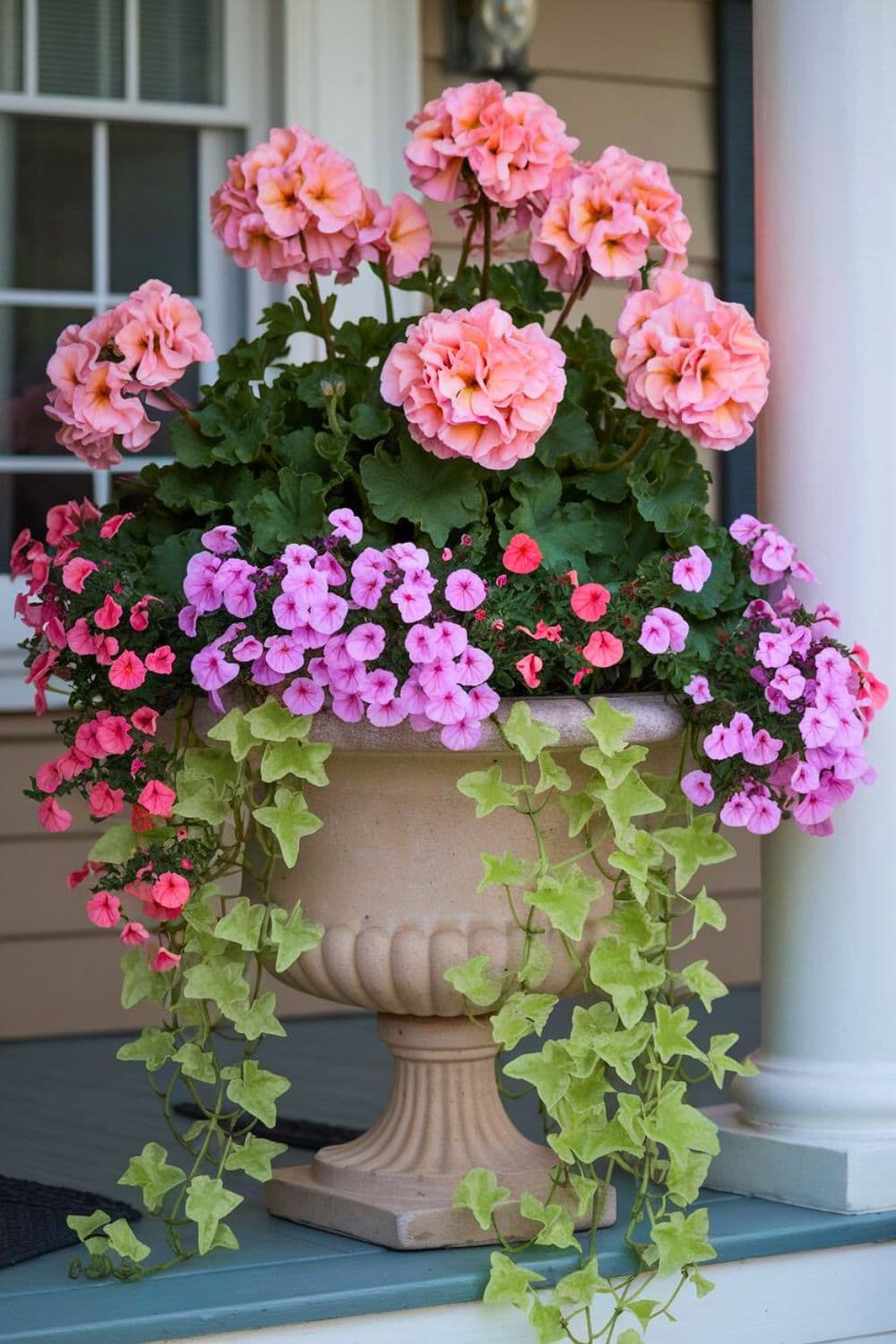 34 Colorful Spring Container Garden Ideas To Brighten Your Front Porch