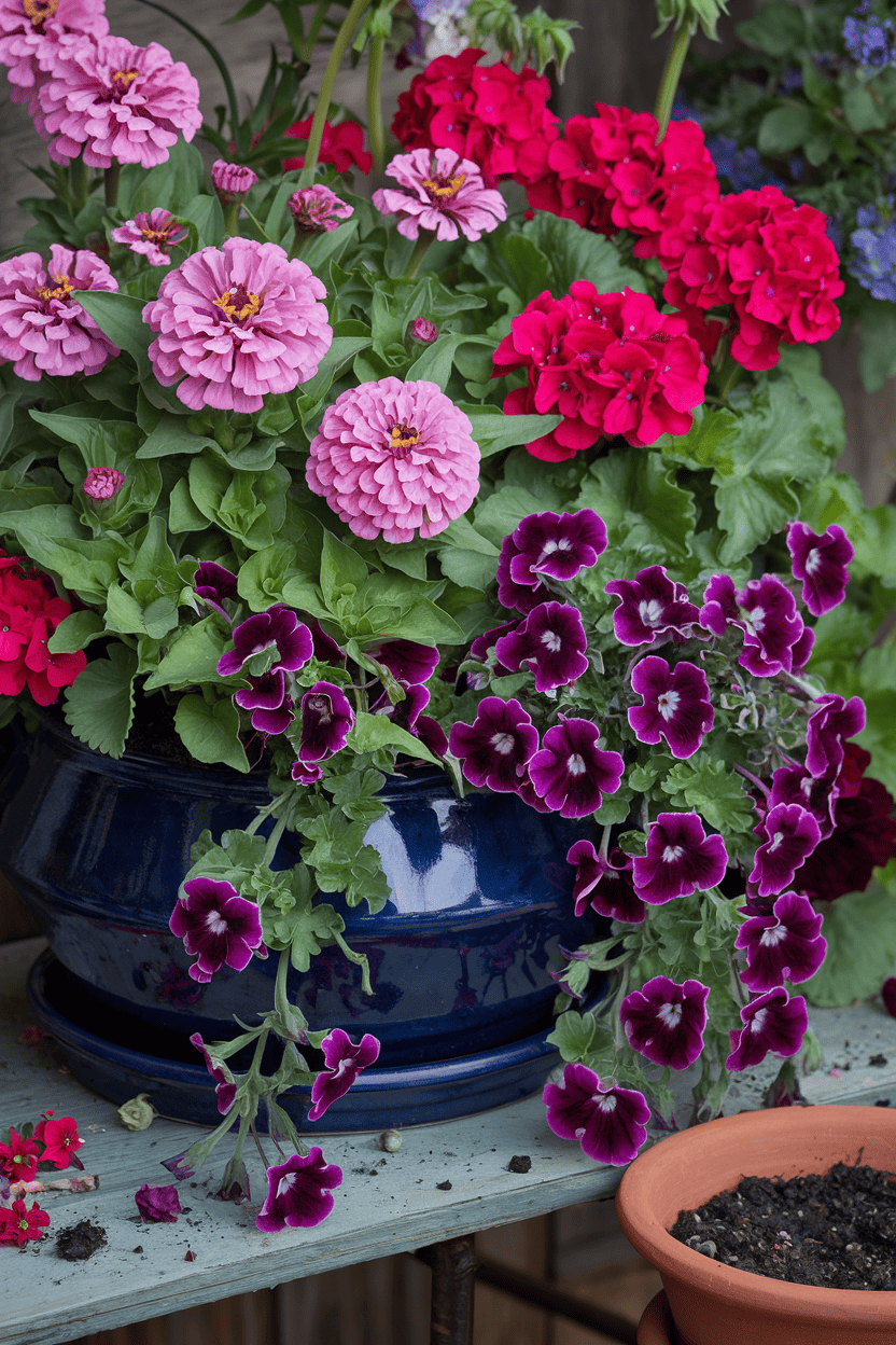 34 Colorful Spring Container Garden Ideas To Brighten Your Front Porch