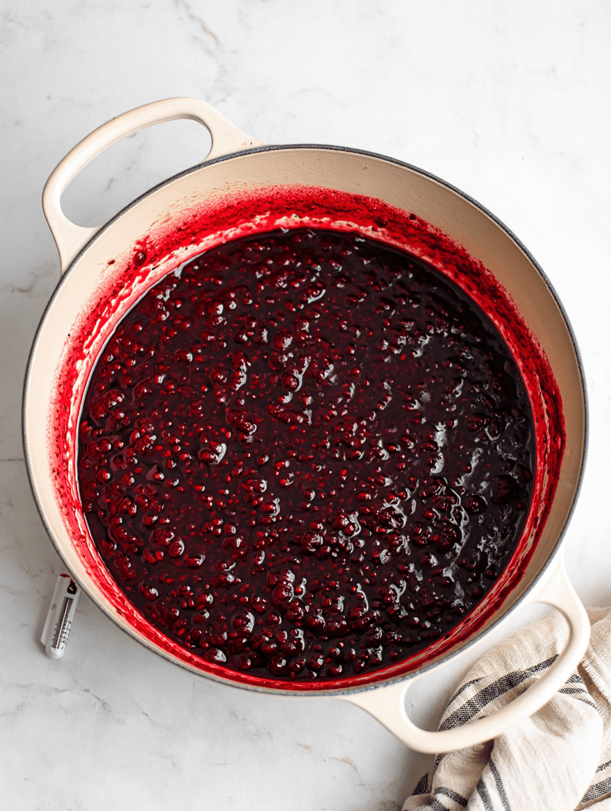 Low Sugar Blackberry Jalapeño Jam (No Pectin!): Easy Recipe