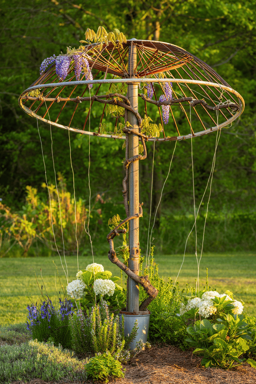 12 Garden Trellis Ideas So Clever, You’ll Start Eyeing Your Junk Pile ...