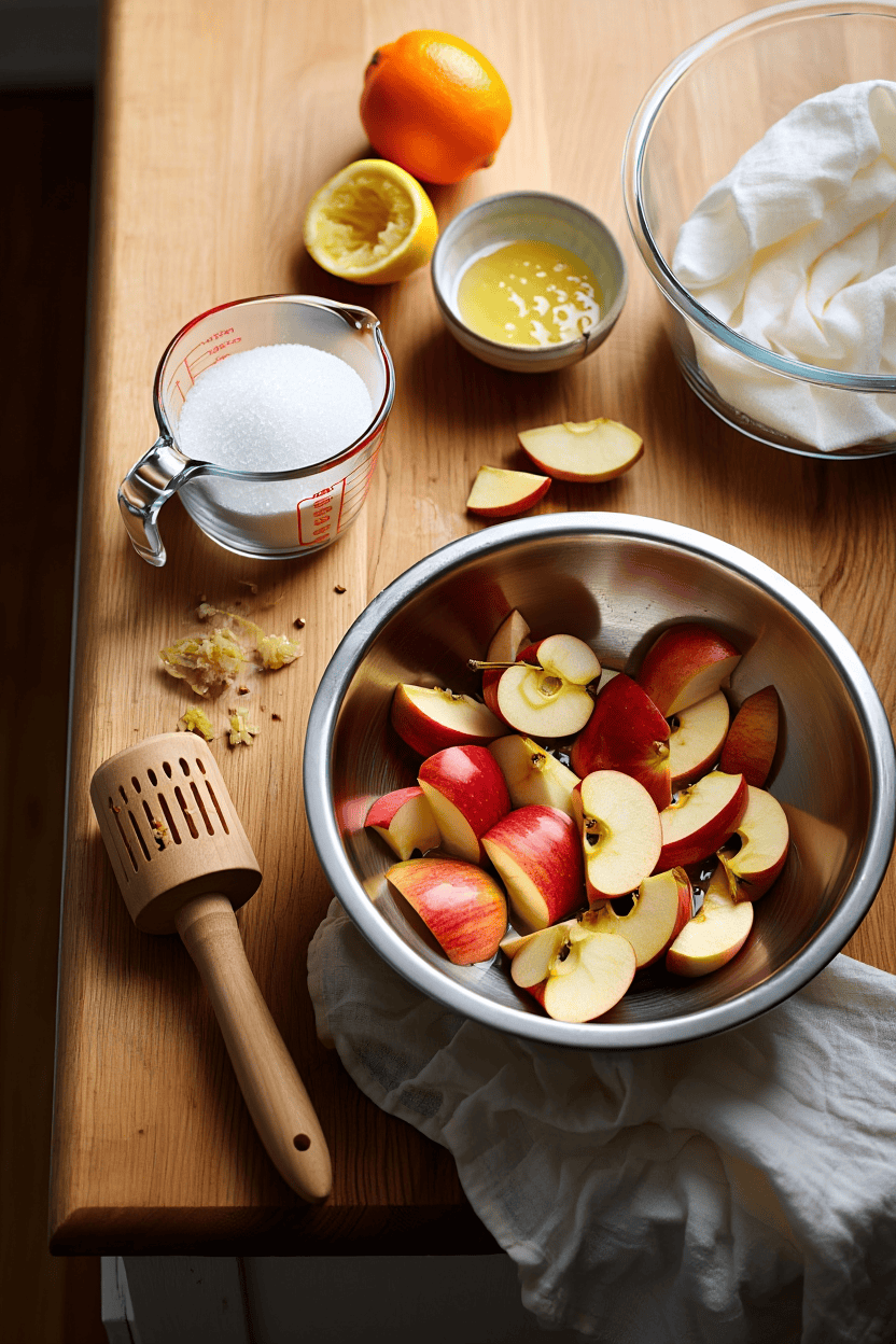 Old-Fashioned Apple Jelly Recipe (Without Pectin)